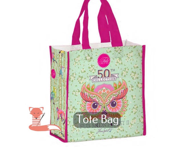 Tote Bag, Full Moon Forest II, 50th Collection, Tula Pink - Etsy
