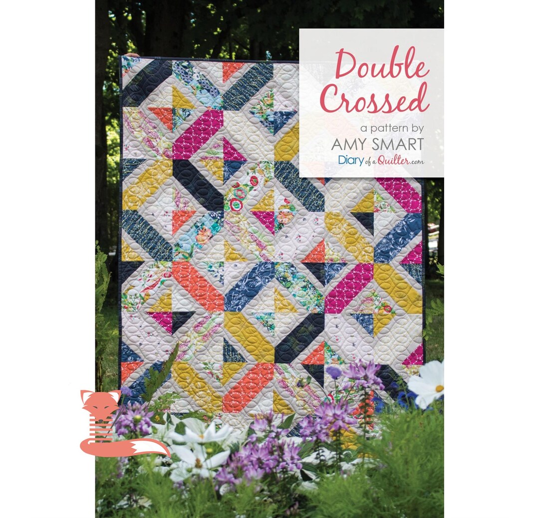Double Crossed Pattern, Amy Smart, Diary of a Quilter - Etsy