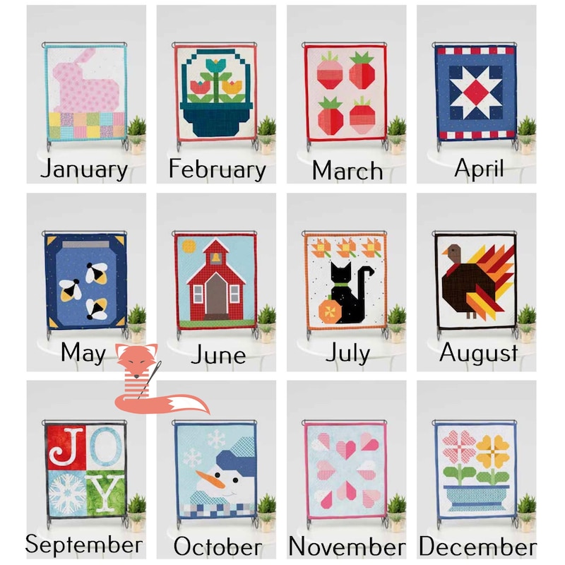 12 Month Banner - Etsy