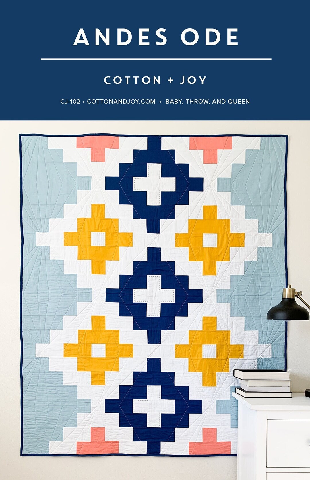 Andes Ode Quilt Pattern, Cotton and Joy Patterns, CJ102 - Etsy