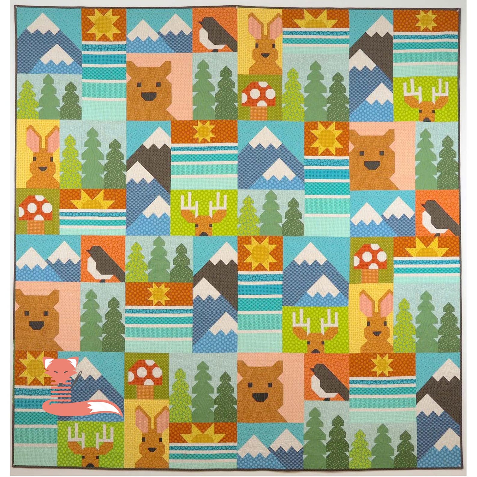 Outdoors Quilt Pattern, Scenery, Elizabeth Hartman, Moda Fabrics - Etsy