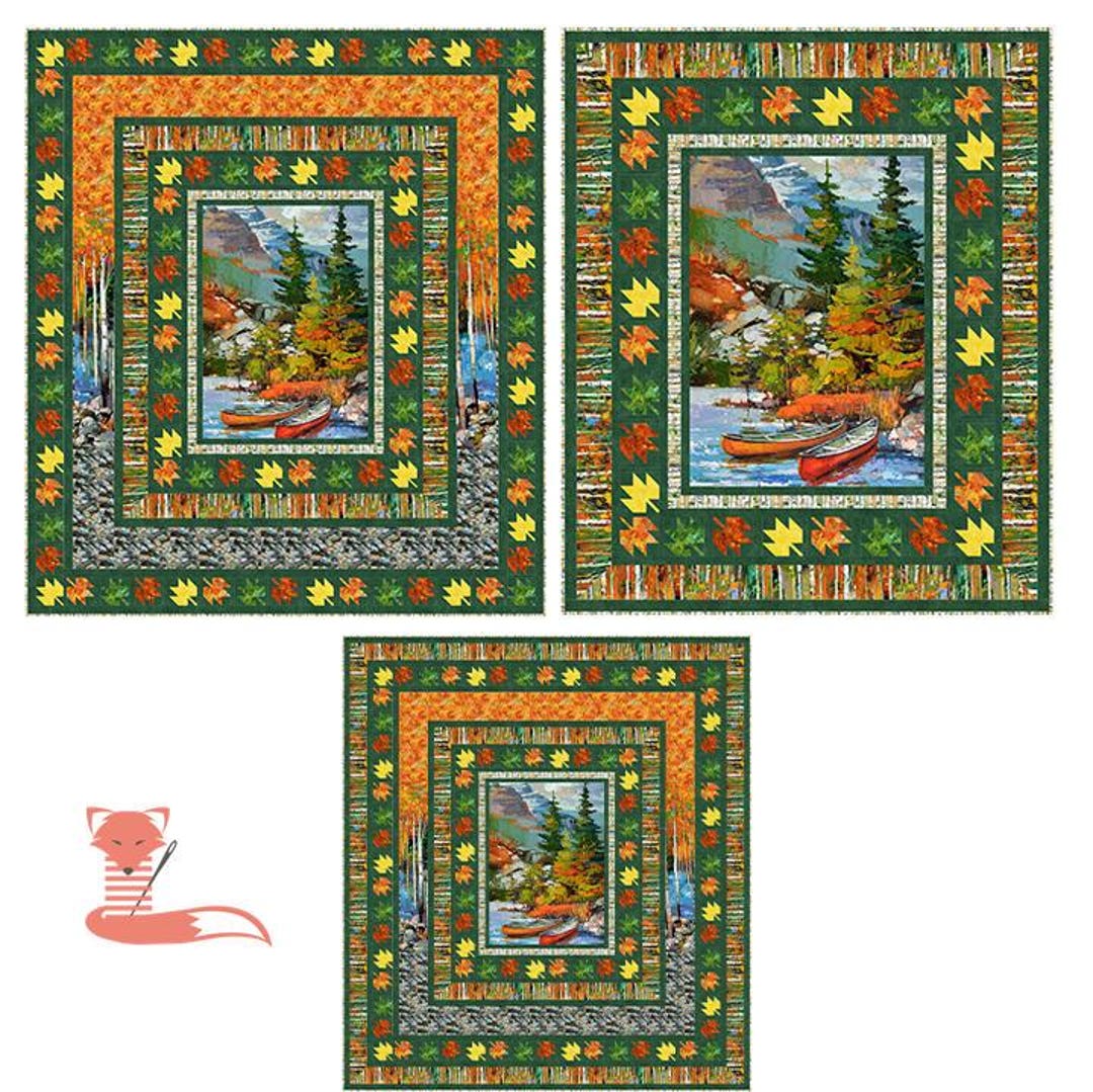 Shades of Autumn Pattern, Silent Lake, Northcott, PTN3341 - Etsy