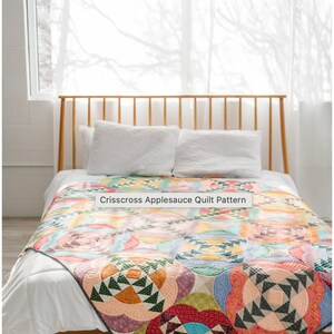 Crisscross Applesauce Quilt Pattern, Digital PDF Pattern, Sew Kind of ...