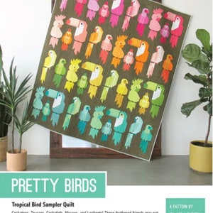 Pretty Birds Pattern by Elizabeth Hartman EH-051 - Etsy Canada