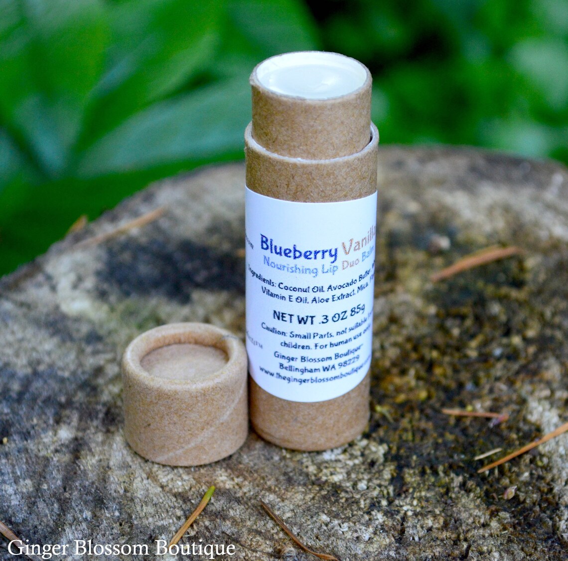 Blueberry Vanilla Duo Nourishing Lip Balm, Natural, Lipcare, Earth ...