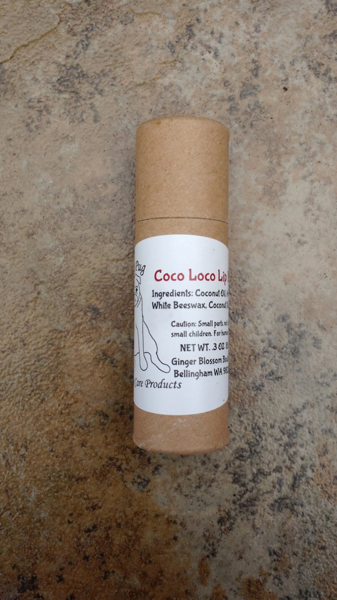 Pouty Pug Coco Loco Lip Balm, Lip Care, Natural, Moisturize ...