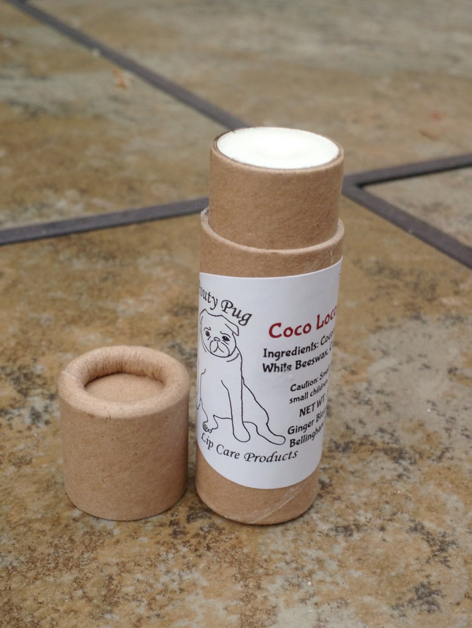 Pouty Pug Coco Loco Lip Balm, Lip Care, Natural, Moisturize ...