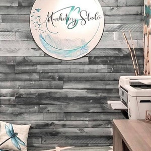 Custom Business Logo Sign Round - Etsy