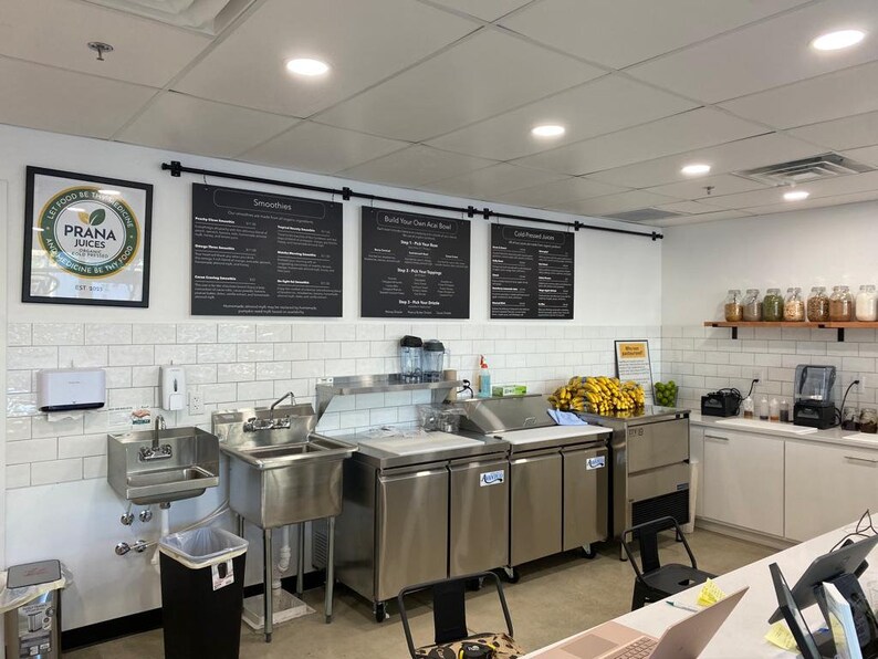 Custom Menu Board + Design Restaurant Cafe Coffee Shop Food Truck ...