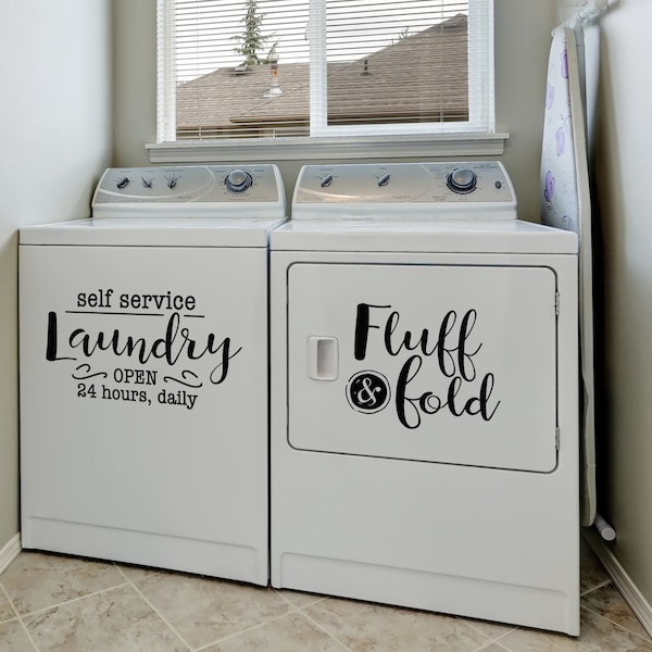 Washer Decal - Etsy