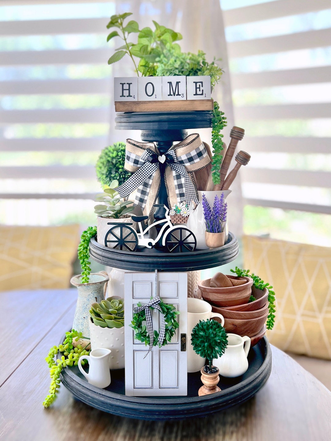 Home Tiered Tray Set! Mix and Match Items, or Get the Bundle, Gift for ...