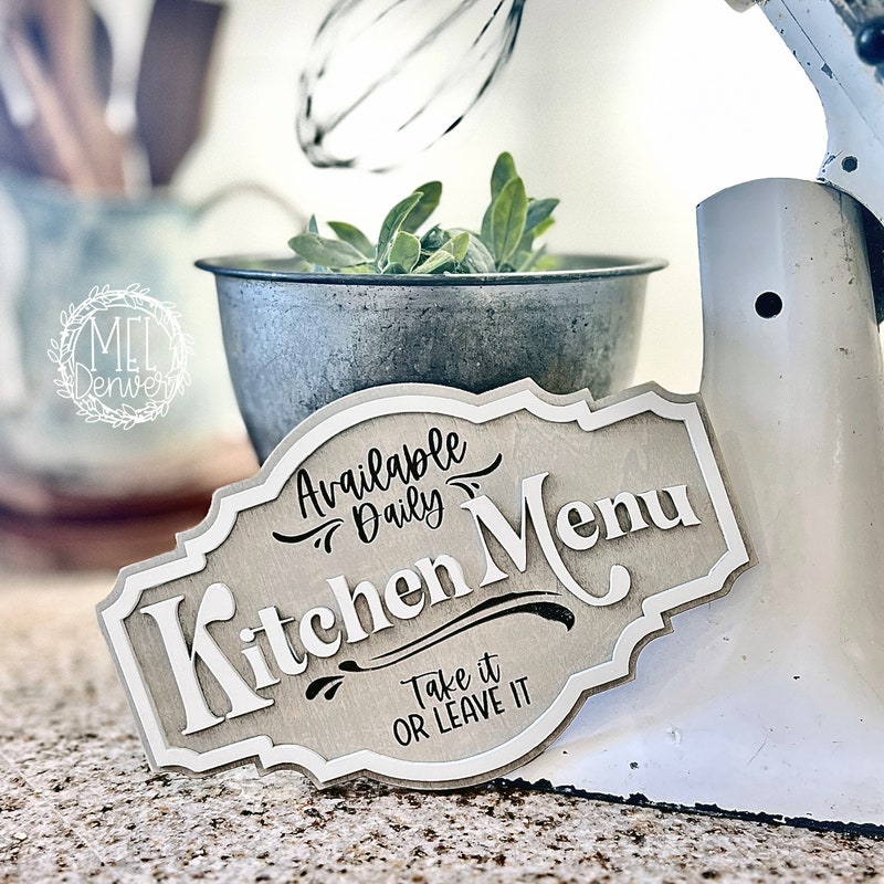 Funny Kitchen Sign - Etsy