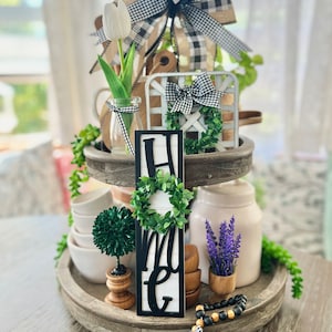 Home Tiered Tray Set! Mix and Match Items, or Get the Bundle, Gift for ...