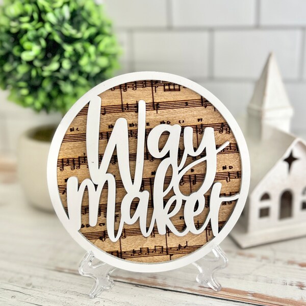 Way Maker Sign - Etsy