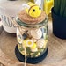 Bumblebee, Honey Bee Bubble Jar Filled to the Brim With a Felt Bee ...