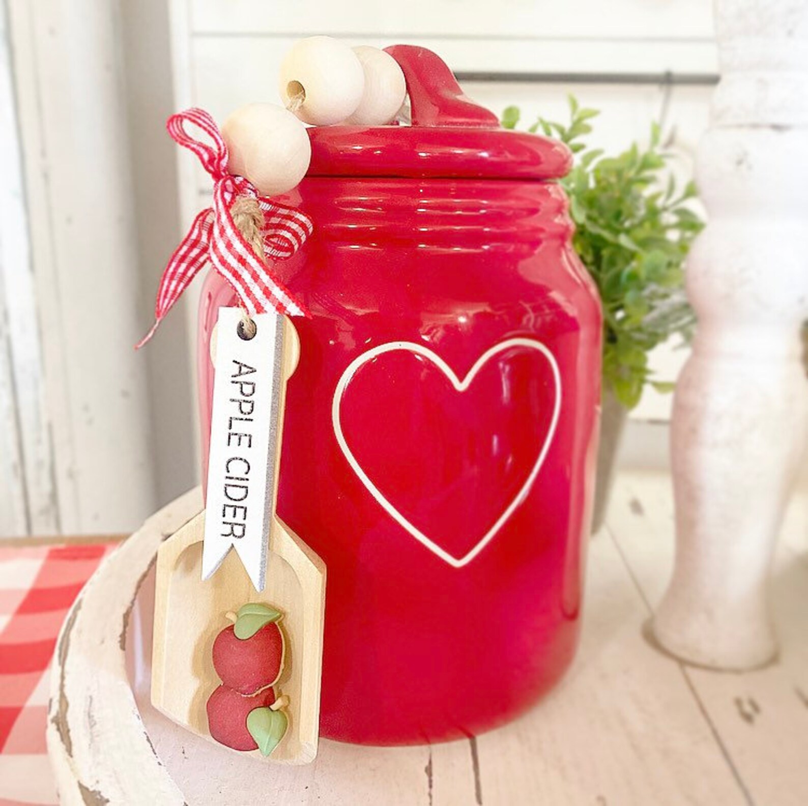 Apple Cider Big Apple Farm Tiered Tray Set Fall / Autumn / - Etsy