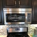 Microwave Decal - Farmer's Market Open Daily Vintage Farmhouse Style ...