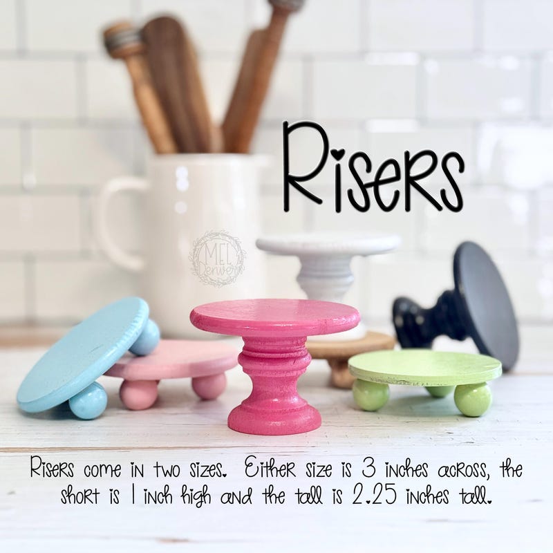 Wooden Food Display Risers - Etsy