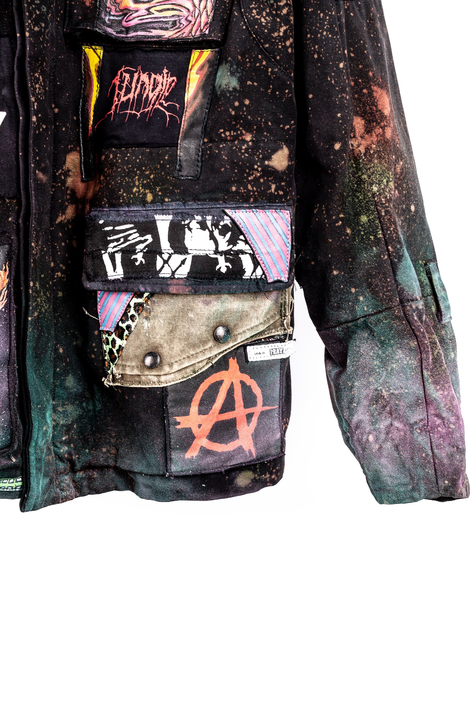 Cyberpunk Rave Dinosaur Dustandbeau X Nicecollective Men's Jacket - Etsy