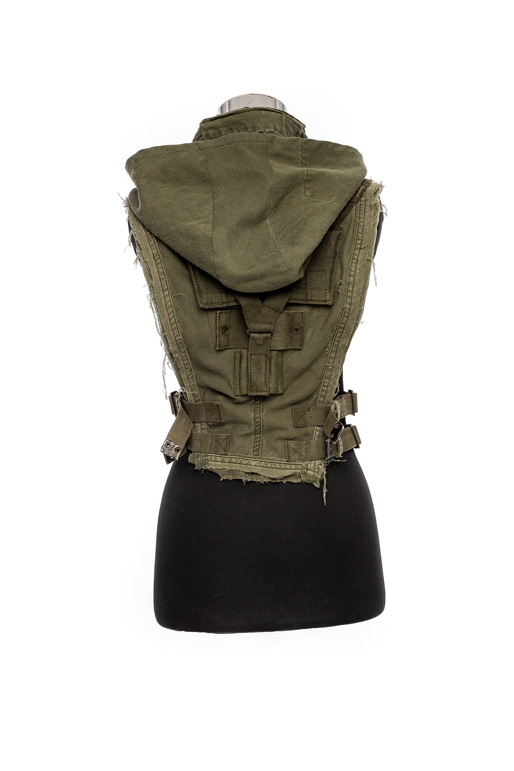 Dust Beau X Jungle Tribe Collab Army Green Kombat Hood | Etsy UK