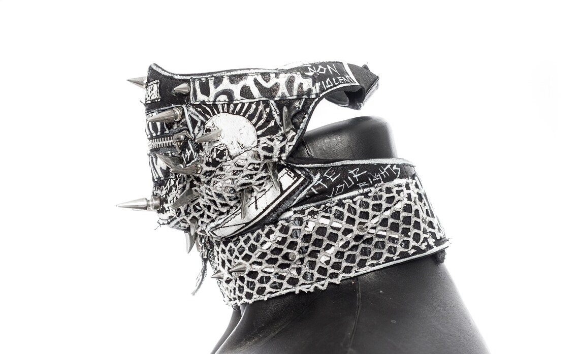 Spiked Mayhem Mask Jungle Tribe X Dust + Beau Collab Piece - Etsy