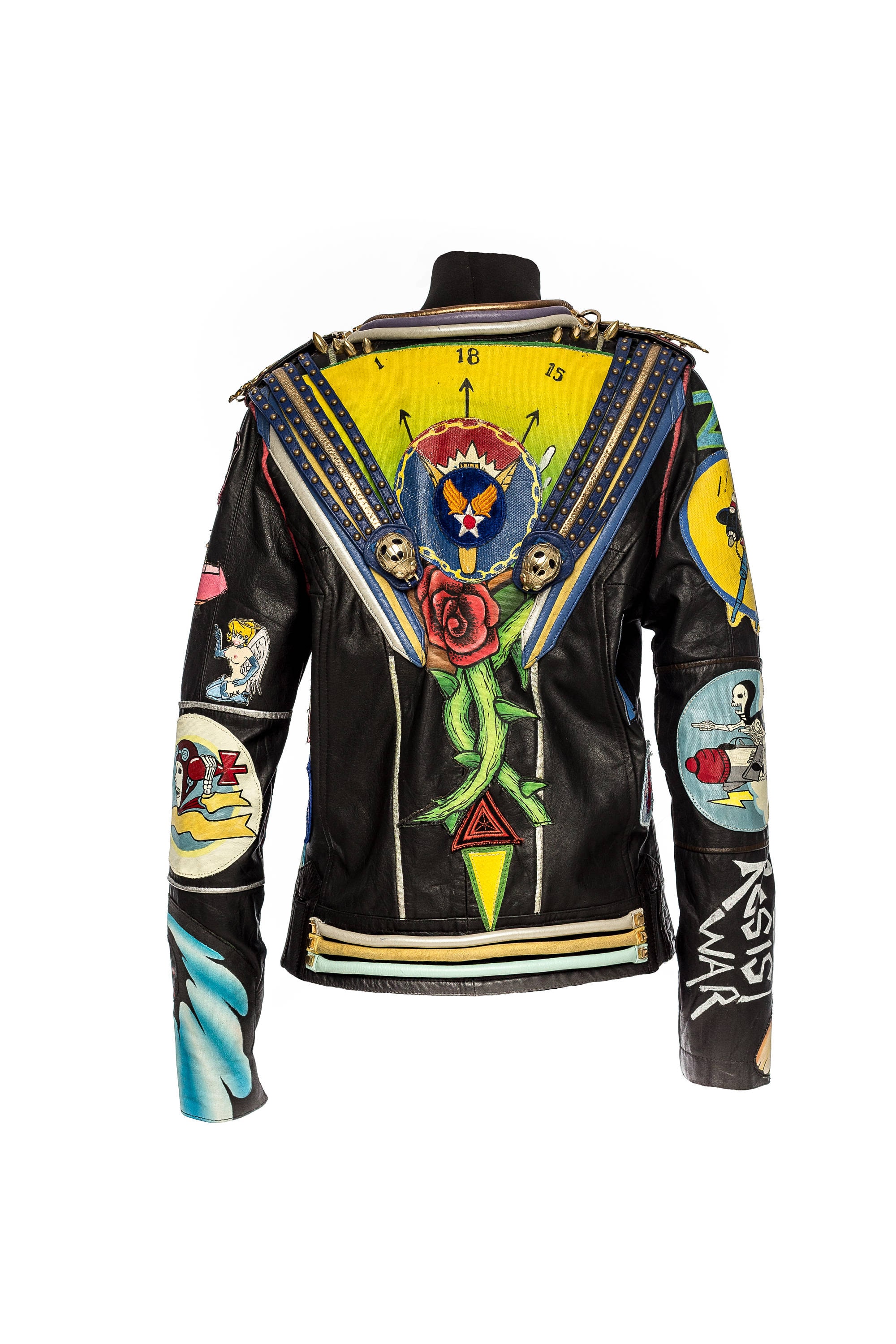 LOVE DIVISION Leather Jacket