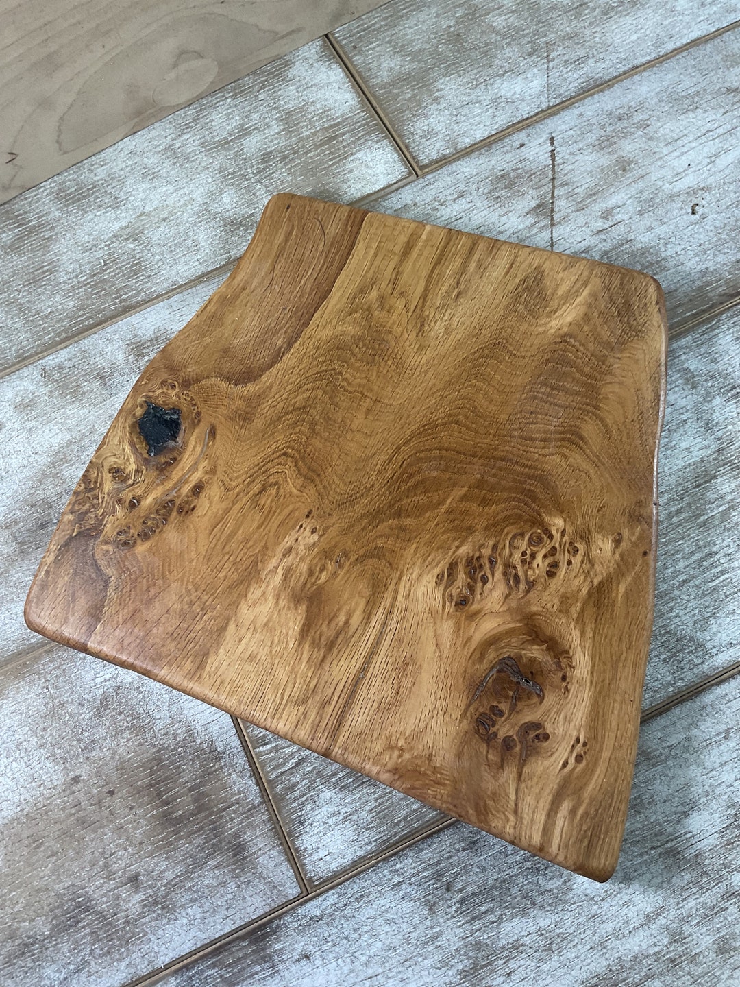 Rustic Oak Serving Board - Etsy