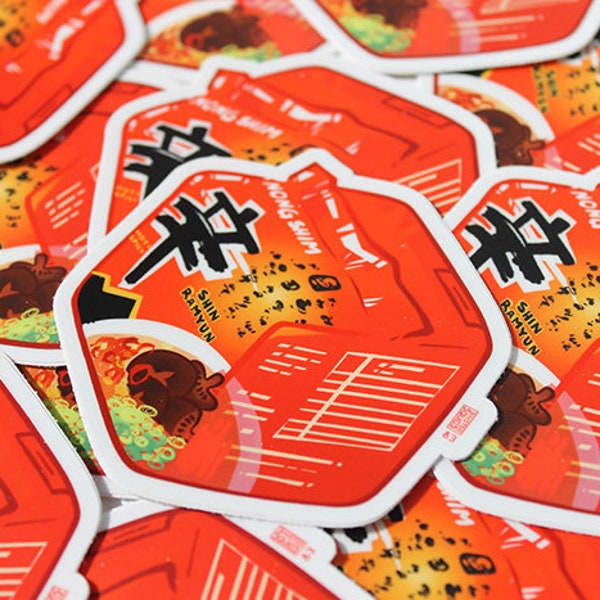 Ramen Food Stickers - Etsy