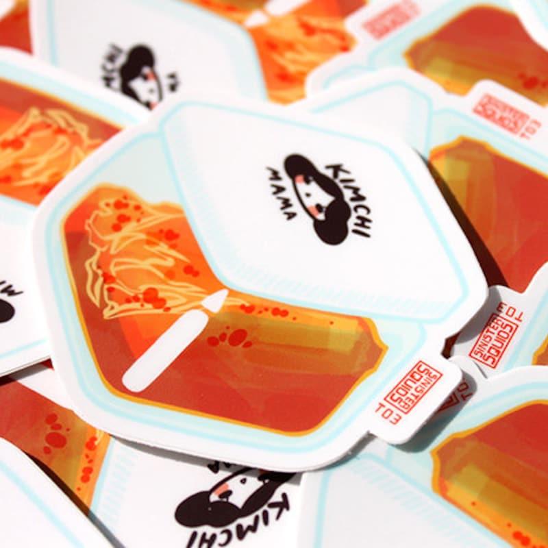 Kimchi Sticker - Etsy
