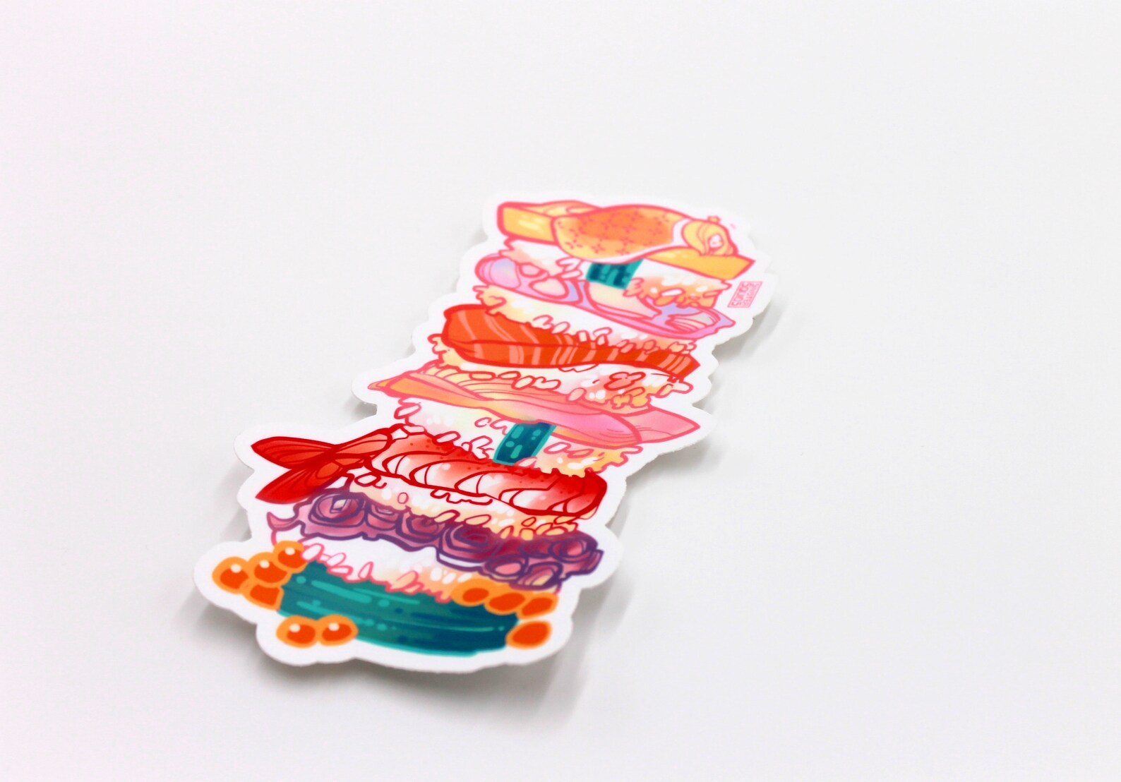 Aesthetic Sticker Laptop Decal Waterproof Sticker Sushi - Etsy