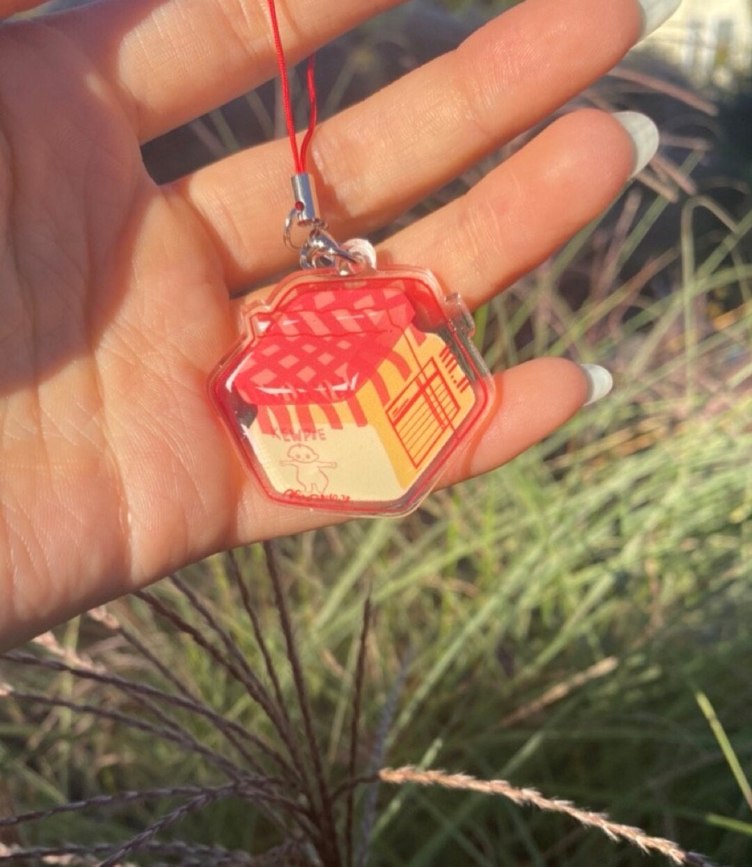 Japanese Mayo Food Cube Keychain, Double Sided, 100% Recycled Acrylic ...