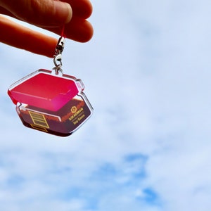 Kikkoman Soy Sauce Double Sided Food Cube Key Chain | 90s Anime ...