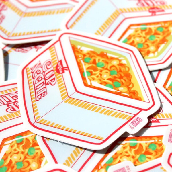 Ramen Stickers - Etsy