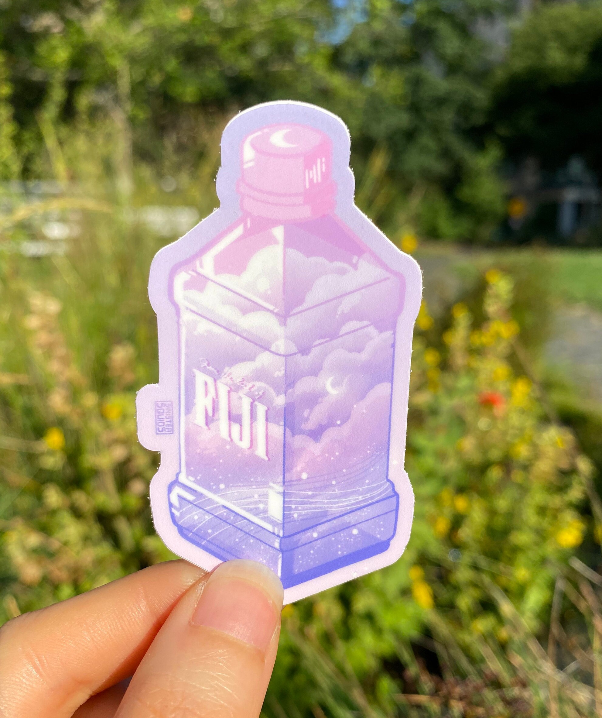 Air Fiji Water Waterproof Ramen Sticker Aesthetic Anime | Etsy