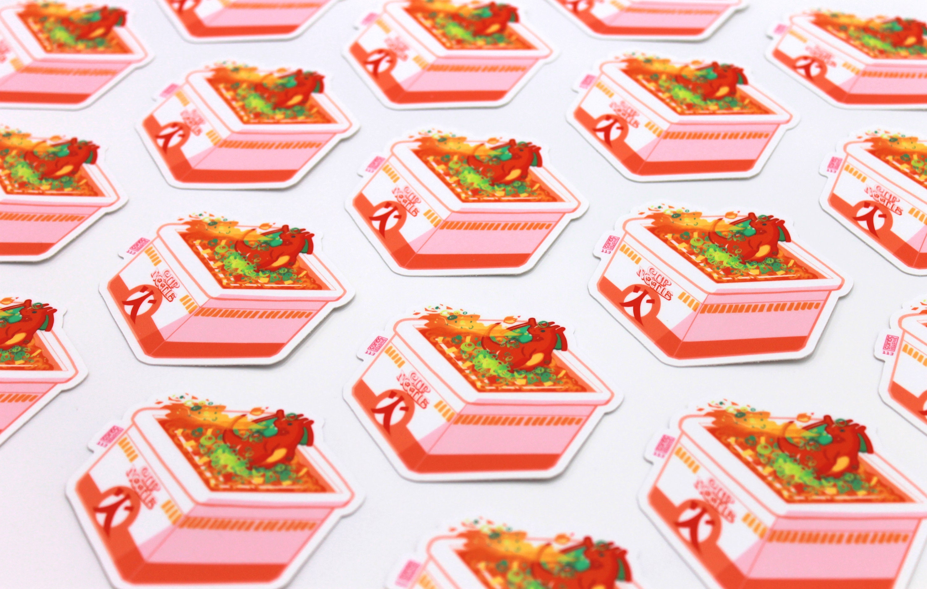 Fire Dragon Pocket Monster Ramen cup of Noodles Cube Water - Etsy
