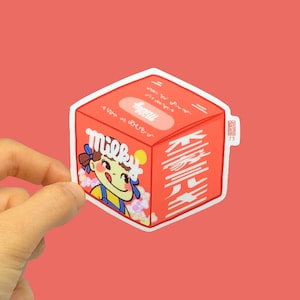Milky Candy With Peko-chan Art Cube | Waterproof | Anime Aesthetic ...