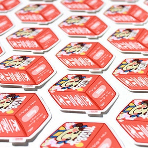 Milky Candy With Peko-chan Art Cube | Waterproof | Anime Aesthetic ...