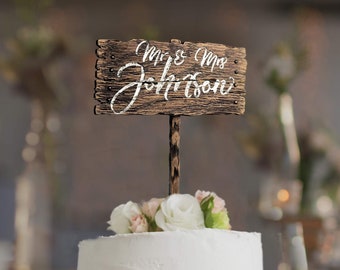 Wedding Cake Sign | Etsy