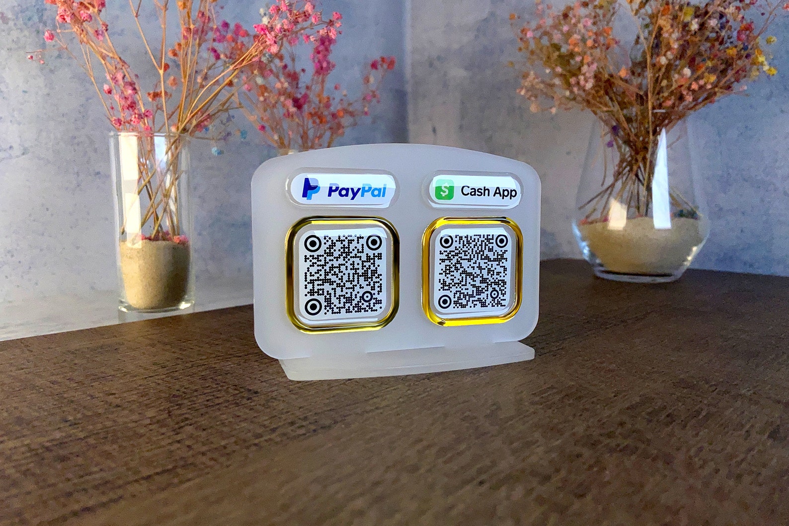 QR Code Sign With 3D Logo and 3d QR Code and QR Code Stickers - Etsy