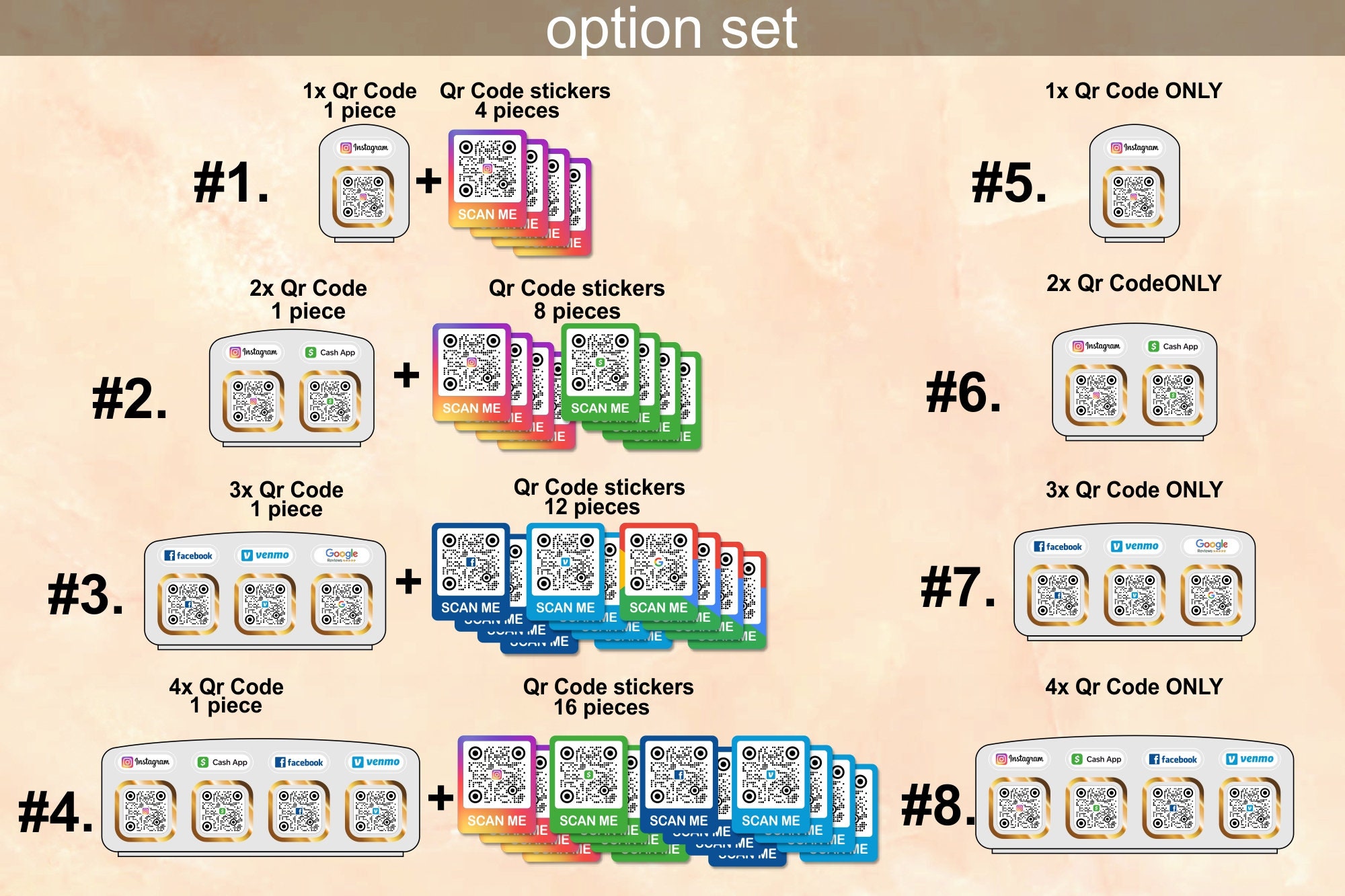 QR Code Sign With 3D Logo and 3d QR Code and QR Code Stickers - Etsy Canada