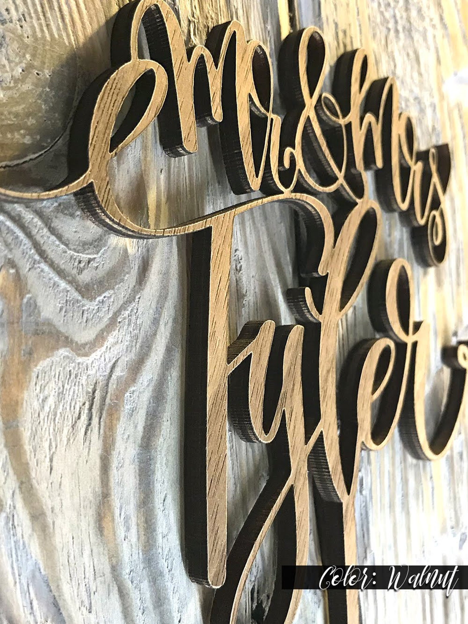 Personalized Wedding Cake Topper, Customized Cake Topper for Wedding ...