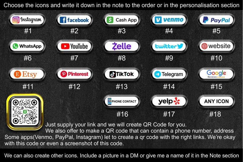 Scan to Pay Sign With 3D Logo Payment Sign Template Venmo - Etsy