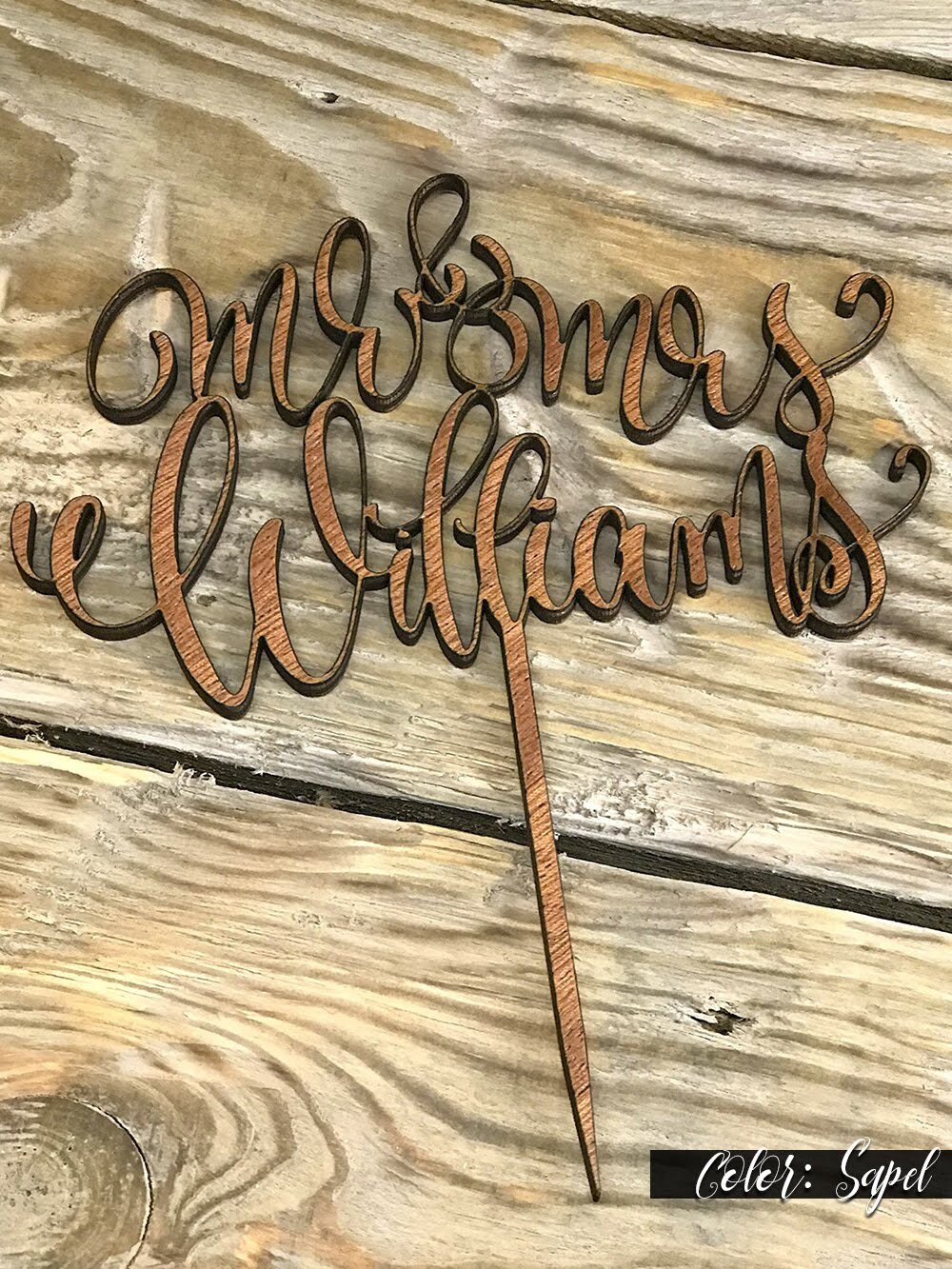 Personalized Wedding Cake Topper Customized Cake Topper for - Etsy