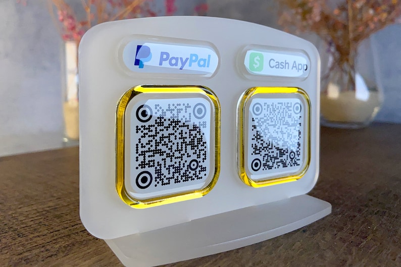 QR Code Sign With 3D Logo and 3d QR Code and QR Code Stickers - Etsy