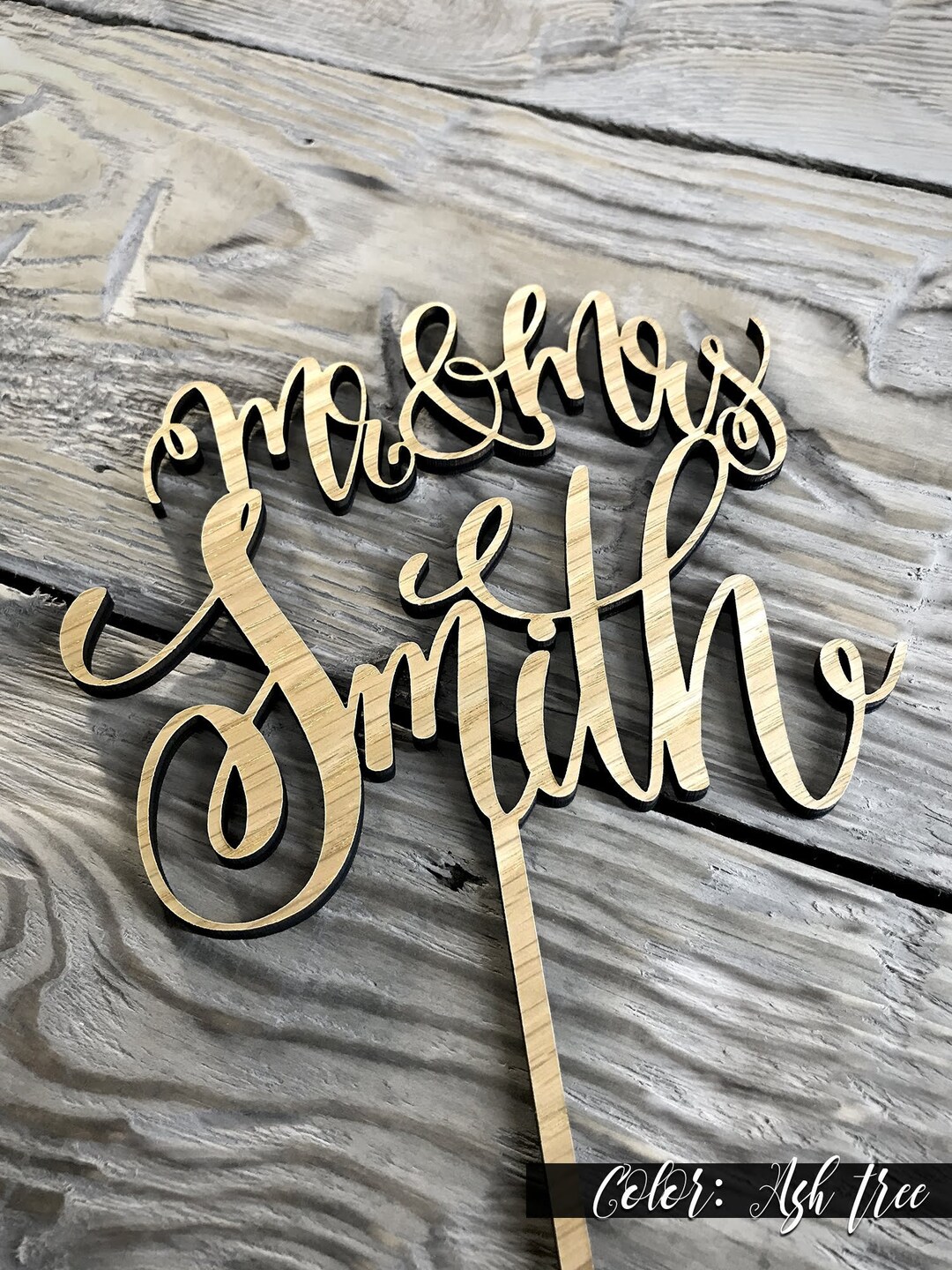Personalized Wedding Cake Topper, Customized Cake Topper for Wedding ...