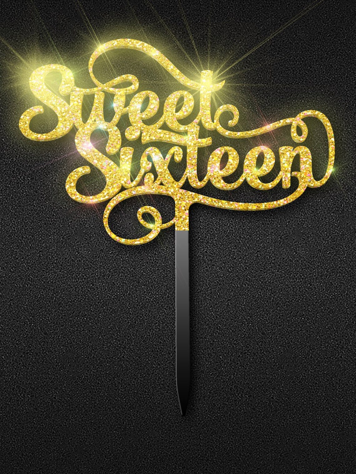 Sweet 16 Cake Topper Custom Cake Topper Cake Birthday Etsy Sweet 16 Cake Topper Custom Cake Topper Cake Birthday Etsy