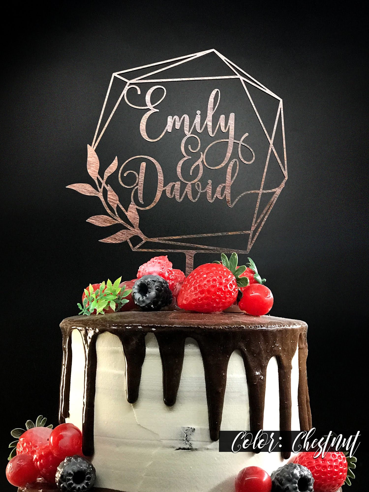 Personalized Wedding Cake Topper Customized Cake Topper for - Etsy