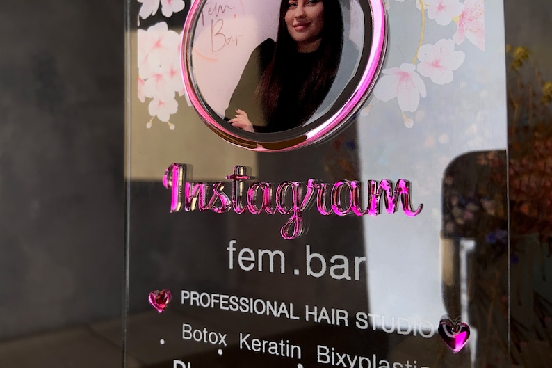 Qr Code Mini Sign, Social Media Sign, Instagram Sign, Scan to Pay Sign ...