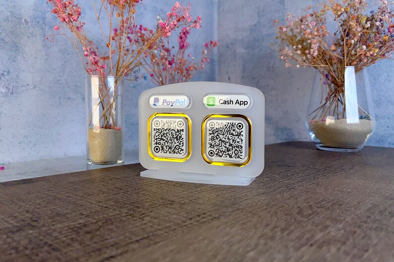 QR Code Sign With 3D Logo and 3d QR Code and QR Code Stickers - Etsy