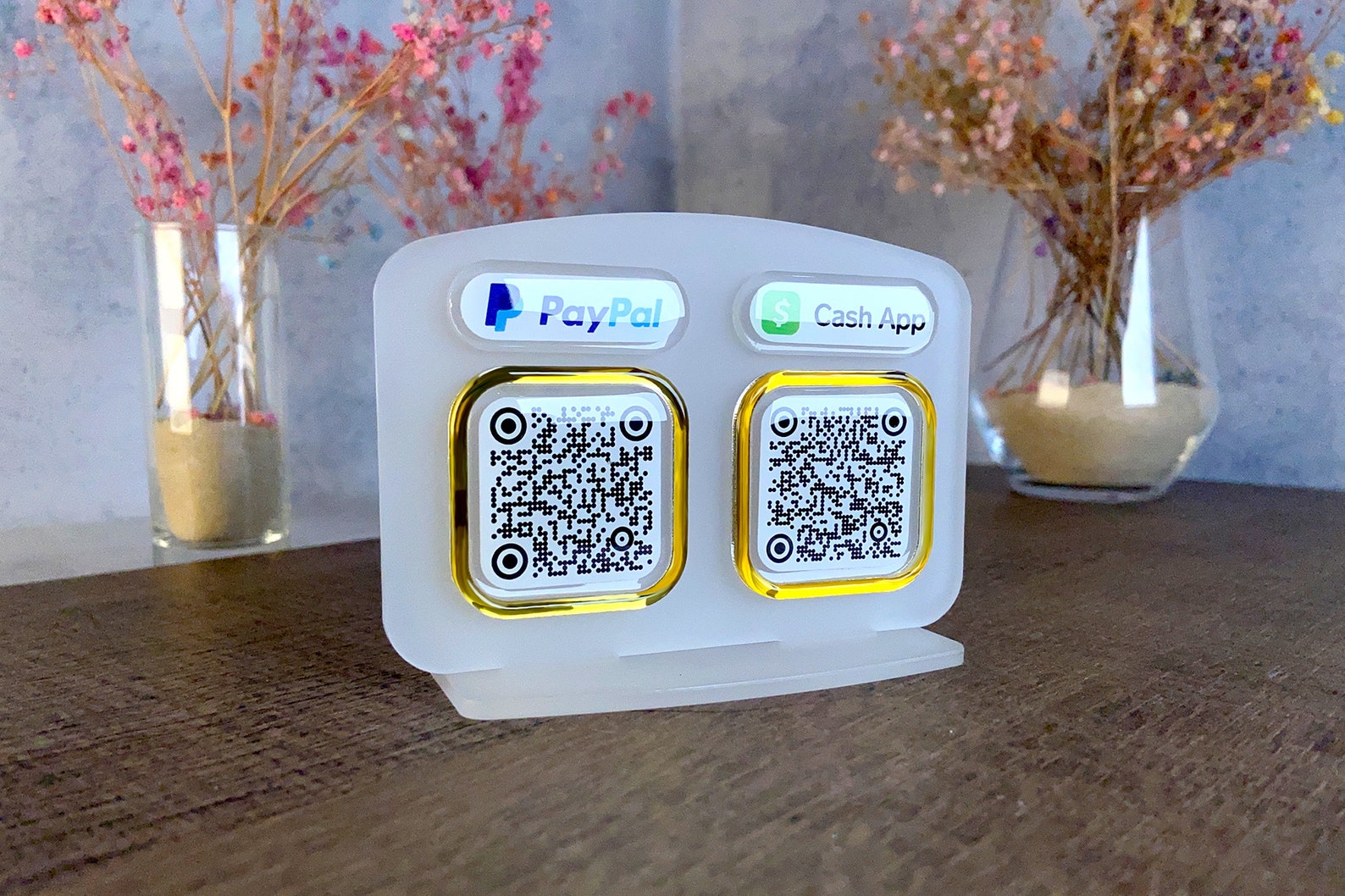 QR Code Sign With 3D Logo and 3d QR Code and QR Code Stickers - Etsy